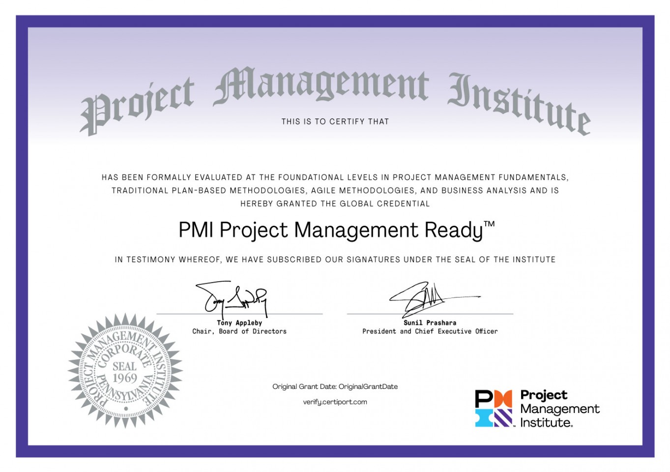 PMI – Sankalp World Championship